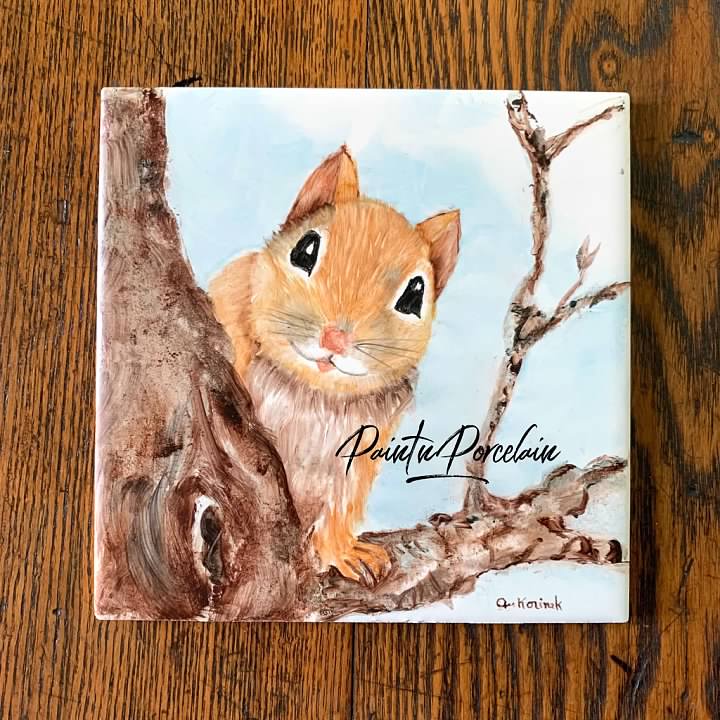 Squirrel - Study & Tutorial – Paint n Porcelain